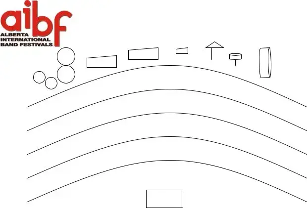 Free Band Seating Chart Template - Simple PDF Form