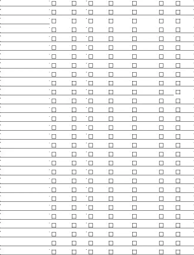 Free Bdsm Checklist Template - Simple PDF Form