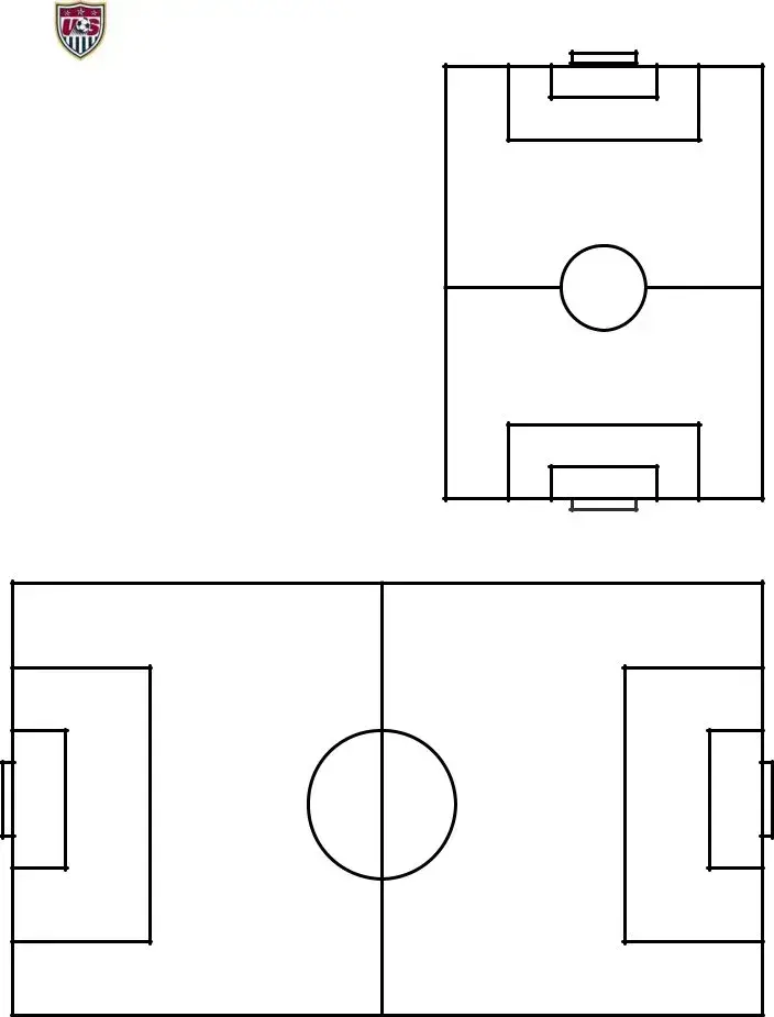 Free Soccer Training Session Plan Template - Simple PDF Form